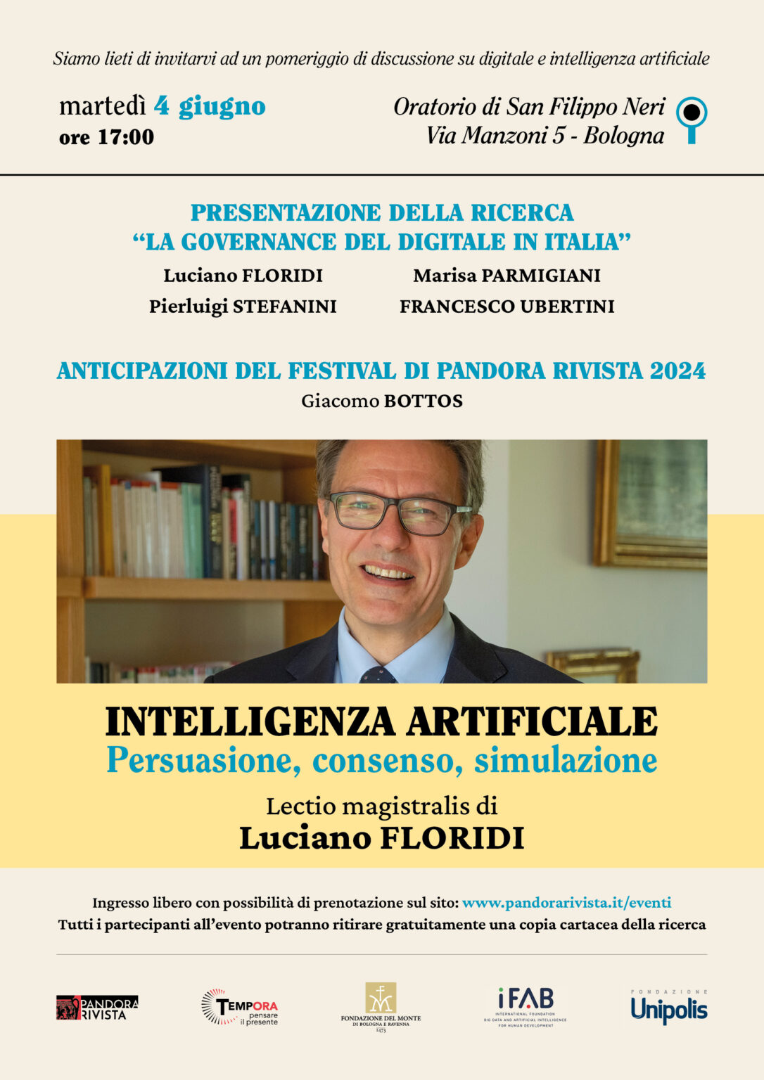 “Intelligenza artificiale. Persuasione, consenso, simulazione” – lectio magistralis di Luciano ...